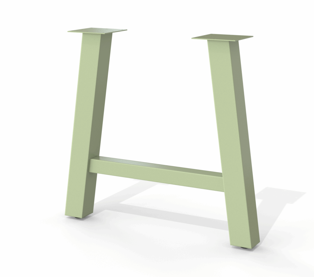 Angled A-Base 3x3 – Table Base | Modsilver